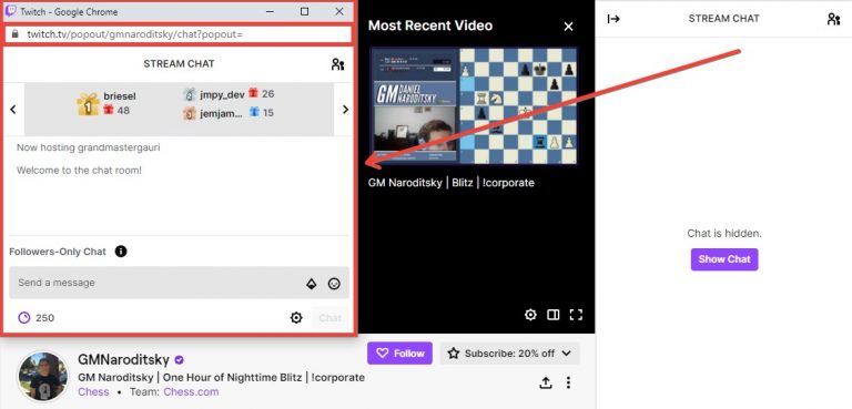 How To Pop Out Twitch Chat | 6 Steps With Screenshots