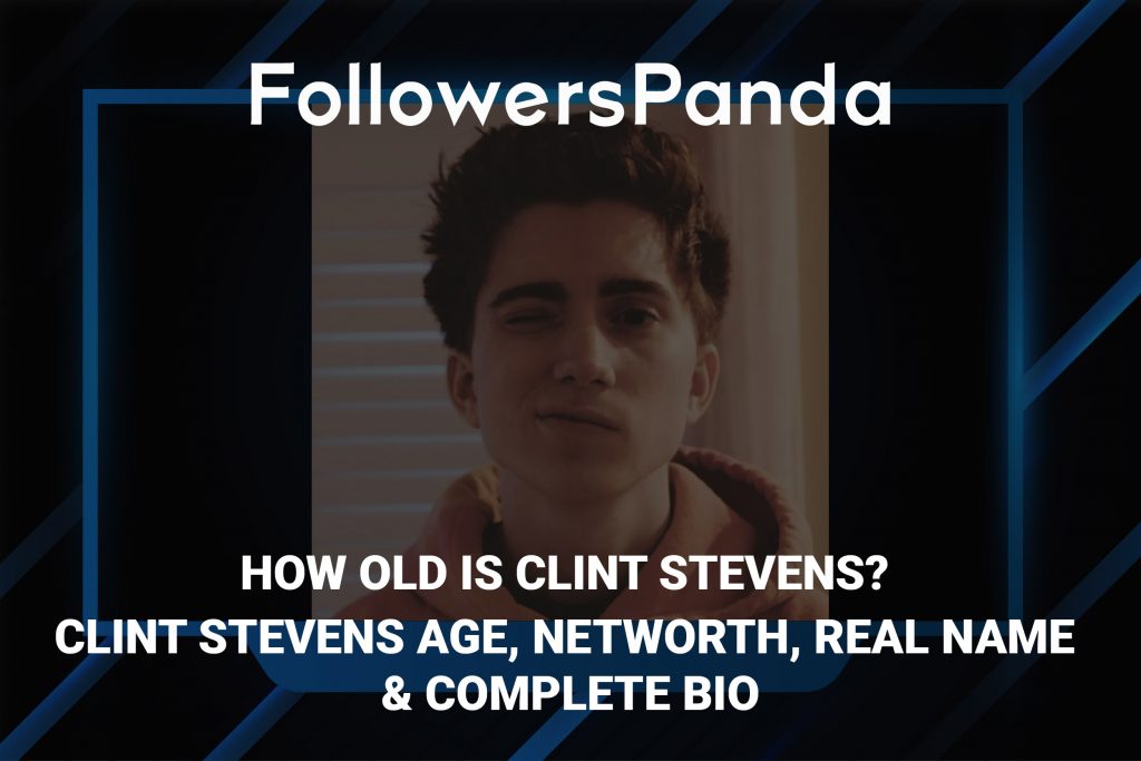 Everything about Clint Stevens age, Bio, net worth & income
