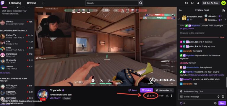 How does twitch viewer count work - Twitch marketing Guides