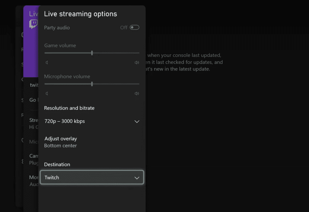 How to stream on twitch using xbox series - Twitch marketing Guides