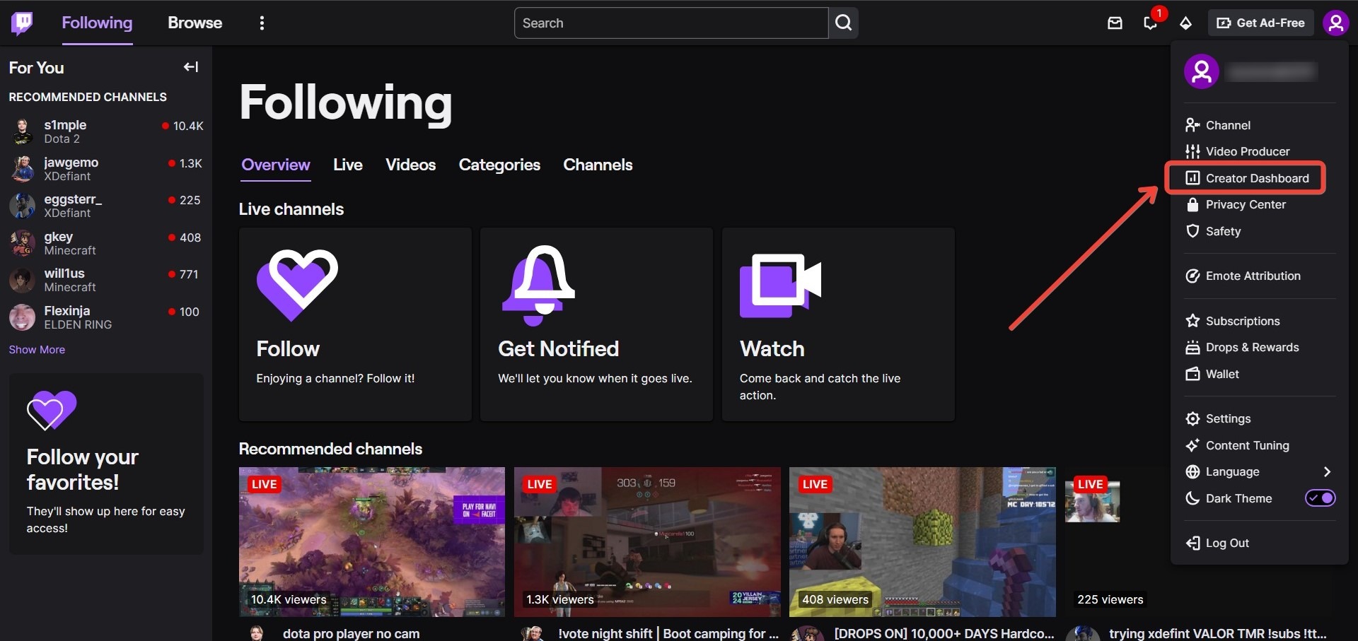How to Check Your Twitch Followers List