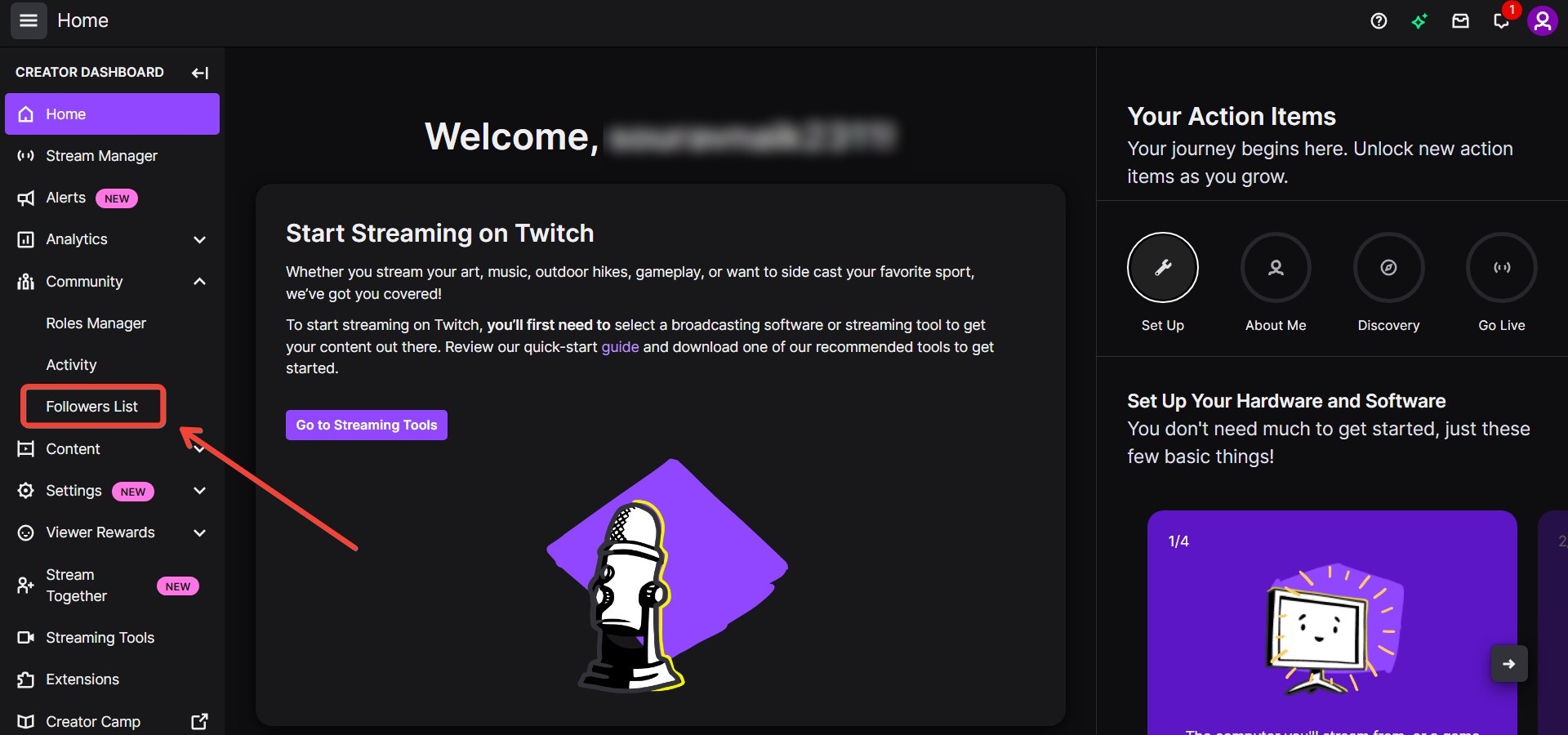 How to Check Your Twitch Followers List