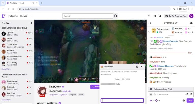 How to use Whisper on twitch for private messages - Twitch marketing Guides